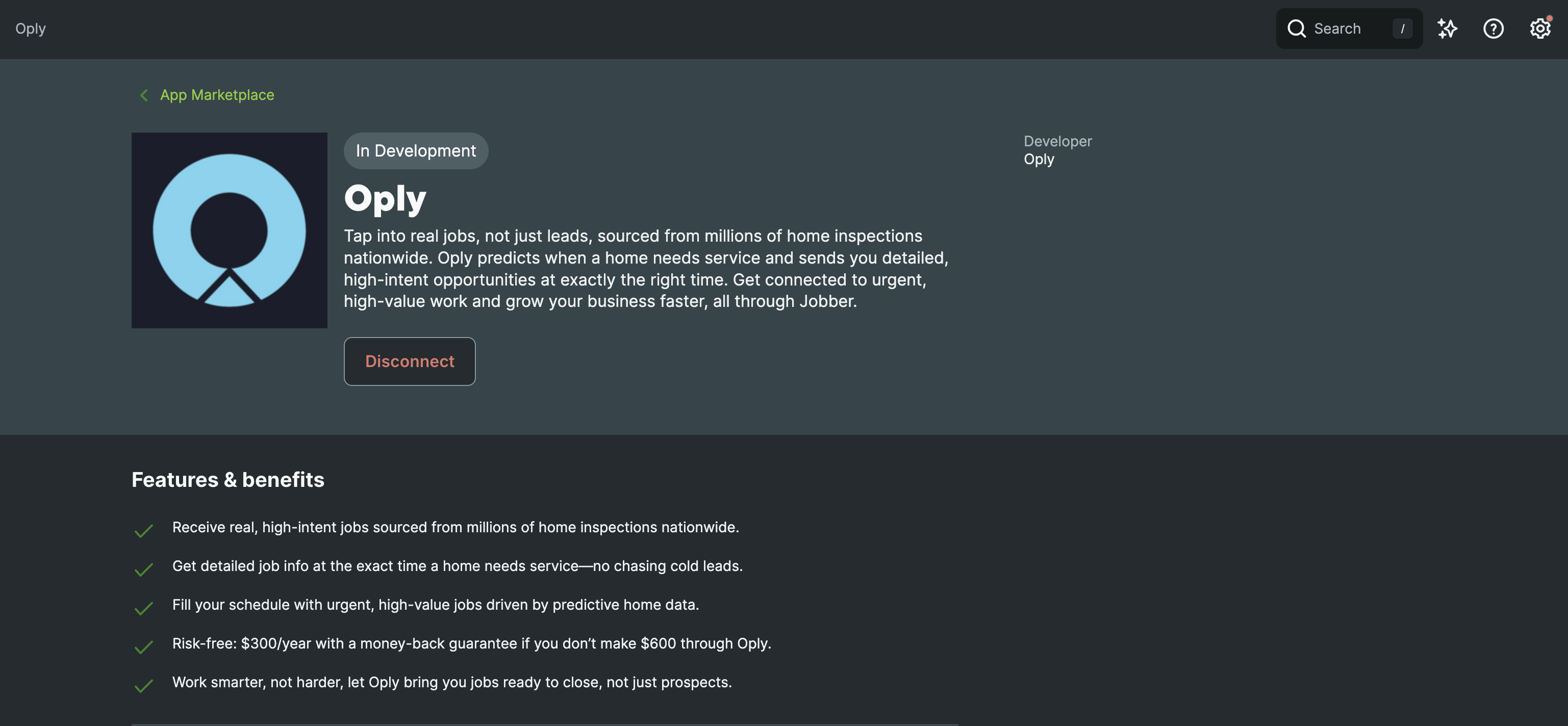 Oply - Home Maintenance, Reinvented